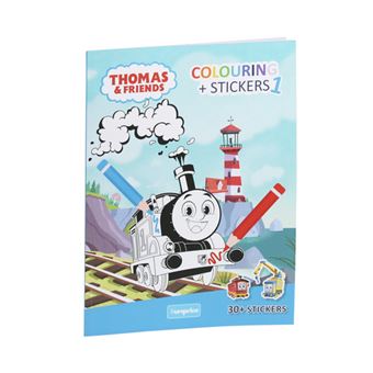 Thomas And Friends - Colouring + Stickers 1 - Brochado - Compra Livros ...