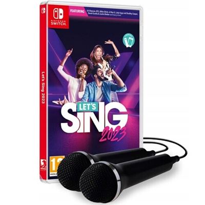 Let's Sing 2023 + 2 Micros – Nintendo Switch - Compra jogos online na Fnac.pt