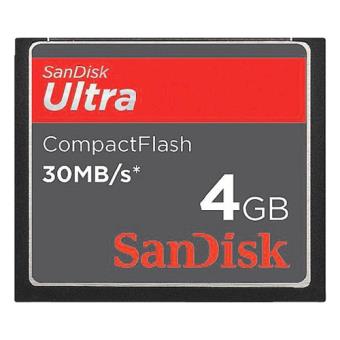 Sandisk CompactFlash Ultra 4GB 30MB/s - Cartão CompactFlash - Compra na ...