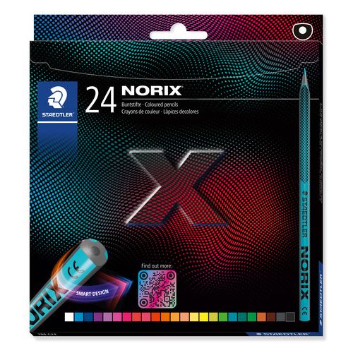 Lápis de Cor Staedtler Norix - 2 4 Unidades - Lápis - Compra na Fnac.pt