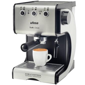 Ufesa Máquina Café Expresso Duetto Creme - Máquina de café expresso ...