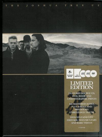 U2 - The Joshua Tree (20th Anniversary Limited Deluxe Edition 2CD+DVD ...