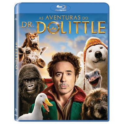 As Aventuras do Dr. Dolittle - Blu-ray - Stephen Gaghan - Robert Downey Jr. - Antonio Banderas ...