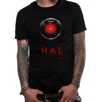 T-Shirt Hal 9000 - Tamanho L - FILMES/SERIES TV - 2001 Space Odyssey ...