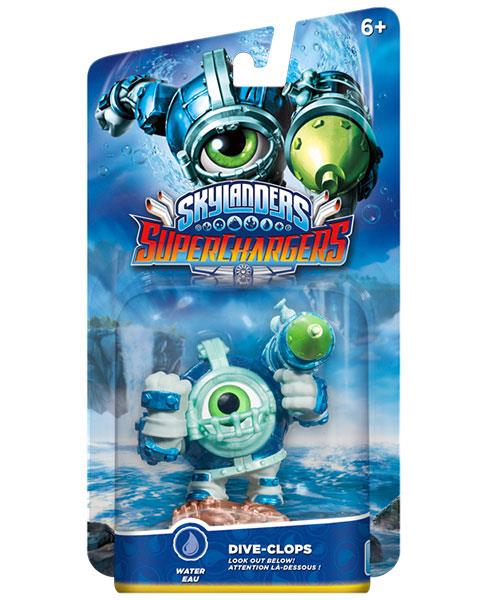 Skylanders: Superchargers - Figura Dive Clops (Água) - Skylanders ...
