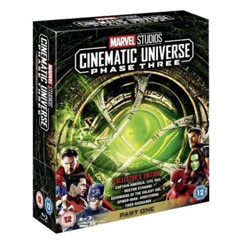 Marvel Studios Cinematic Universe - Phase 3 - Part 1 Box Set - Blu-Ray ...