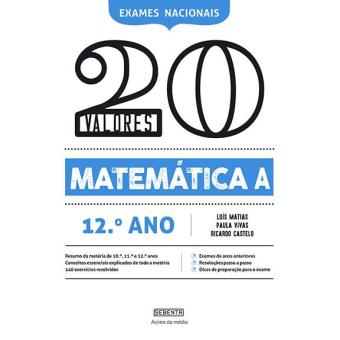 Matemática A 12º Ano Oferta de CD - Brochado - Vários, Luís Matias ...