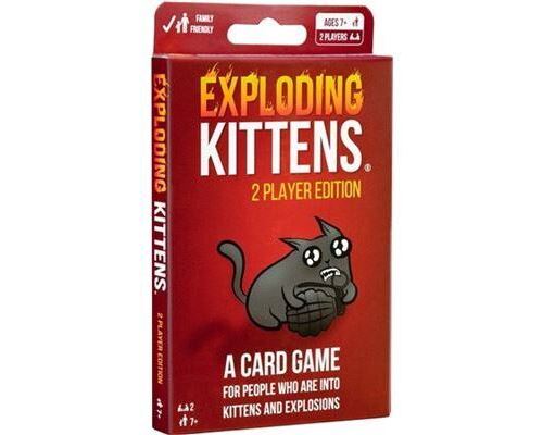 Jogo de Tabuleiro Exploding Kittens: 2 Player Edition - Jogo de Tabuleiro - Compra na Fnac.pt