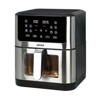 Air Fryer Jocca com Janela 8L - Preto e Inox - Fritadeiras - Compra na ...