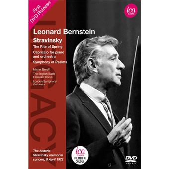 Rite Of Spring - DVD - Leonard Bernstein - Stravinsky - DVD Áudio ...