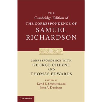 Correspondence with George Cheyne and Thomas Edwards - ePub - Compra ...