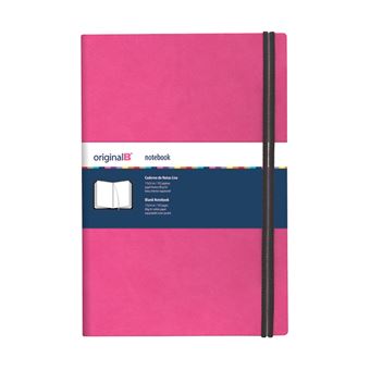 Caderno Liso Artimbal com Elástico OriginalB Rosa - Caderno de Pequeno ...