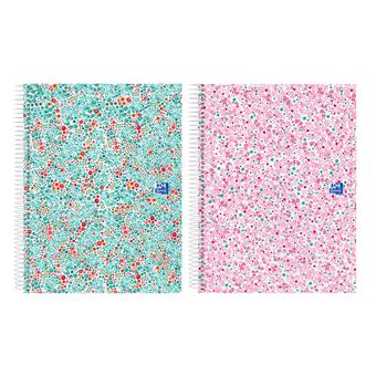 Caderno Pautado em Espiral Oxford - Bloom - A5 - Envio Aleatório ...