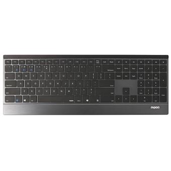 Teclado Rapoo E9500M Multi-mode Wireless/Bluetooth Ultra-slim 192493 ...