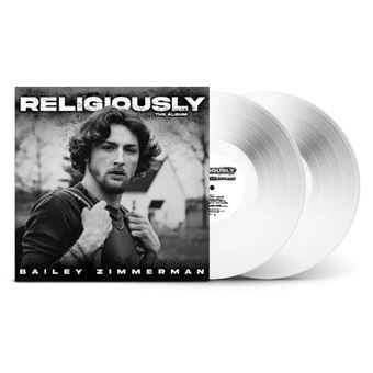 Bailey Zimmerman - Religiously, The Album - Edição Limitada - 2LP White ...