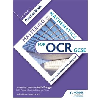 Mastering Mathematics OCR GCSE Practice Book- Higher 2 - Brochado ...