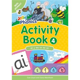 Jolly Phonics Activity Book 4 - In Precursive Letters (British English ...