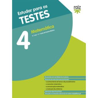 Estudar Para os Testes 4 - Matemática 4º Ano - Brochado - Vários ...