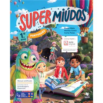 Super Miúdos - Português - 1º Ano - Manual - Brochado - Melo, Paula ...