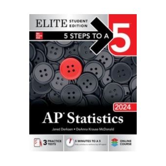 5 steps to a 5: ap statistics 2024 - DERKSEN, JARED - Compra Livros ou ...