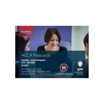 Acca f6 taxation fa2017 - BPP Learning Media - Compra Livros na Fnac.pt