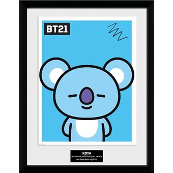 Framed Print BT21 KOYA 45 x 34 CM - BTS - Objecto derivado - Compra ...