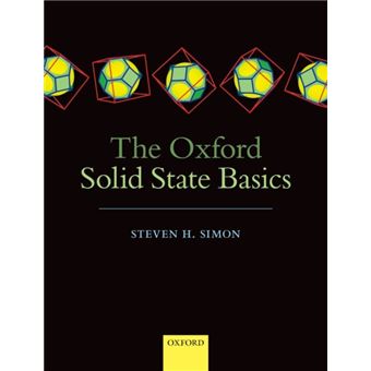 The Oxford Solid State Basics - Brochado - Steven H. Simon - Compra ...