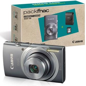 Máquina Fotográfica Compacta Canon Ixus 150 - Cinzento - Câmara Digital ...