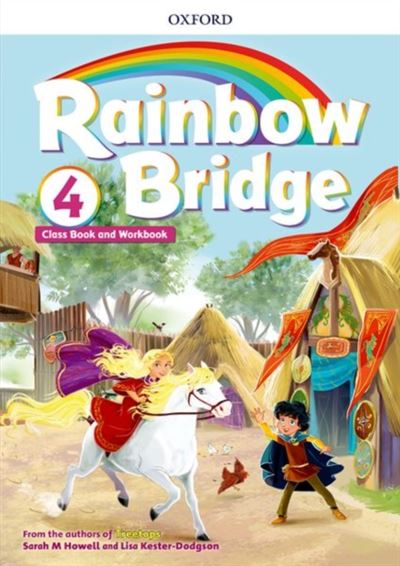 Rainbow Bridge Level 4 - Students Book and Workbook - Brochado - Vários ...