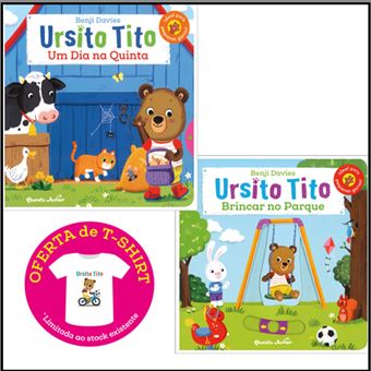 Pack Ursito Tito com Oferta de T-Shirt Ursito Tito - Um Dia na Quinta ...