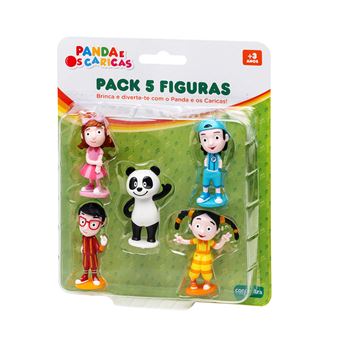 Panda e Caricas - Pack 5 Figuras - Primeiros Jogos - Compra na Fnac.pt