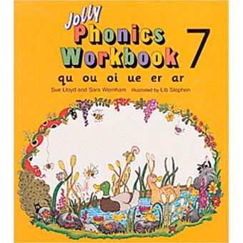 Jolly Phonics Workbook - Book 7: qu, ou, oi, ue, er, ar In Precursive ...
