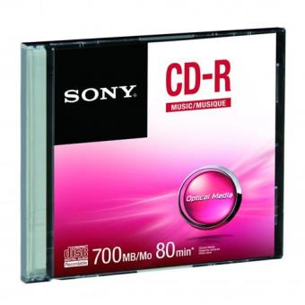 Sony CD-R Audio CRM-80 Slim - Acessórios Áudio - Compra na Fnac.pt