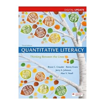 Quantitative literacy, digital upda - CRAUDER, BRUCE - Compra Livros na ...