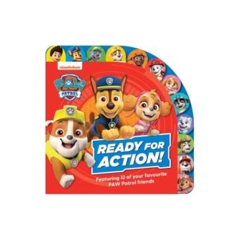 Paw Patrol Ready for Action! Tabbed Board Book - Cartonado - Paw Patrol ...