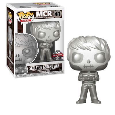 Funko Pop! MCR- Gerard Way (MT/Platinum) - 41 - My Chemical Romance ...