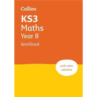 Ks3 Maths Year 8 Workbook - Brochado - COLLINS KS3 - Compra Livros na ...