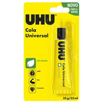 Cola Universal UHU Líquida sem Solventes - 35g - Colas e adesivos ...