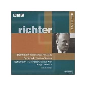 Beethoven/ Schubert/ Schumann: Piano Works - Beethoven - Franz Schubert - Schumann - Sviatoslav ...