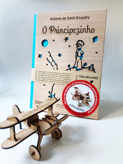 O Principezinho Inclui Modelo de Avião 3D - Cartonado - Antoine de ...