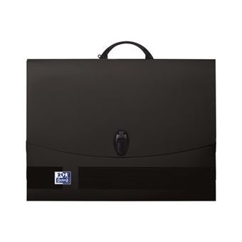 Pasta para Desenhos Oxford com Fecho e Pega A3 Preto - Pastas - micas e ...