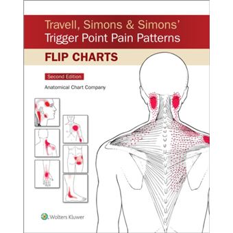 Travell Simons Simons Trigger Point Pain Patterns Flip Charts by ...