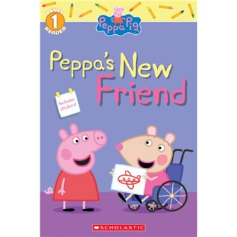 Peppas New Friend Peppa Pig Level 1 Reader with Stickers by Adapted by ...