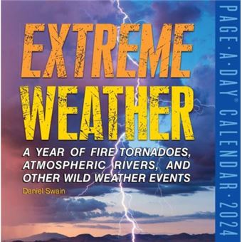 Extreme Weather PageADay Calendar 2024 by Workman Calendars Workman ...