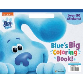 Blues Big Coloring Book Blues Clues amp You by Golden Books Golden ...