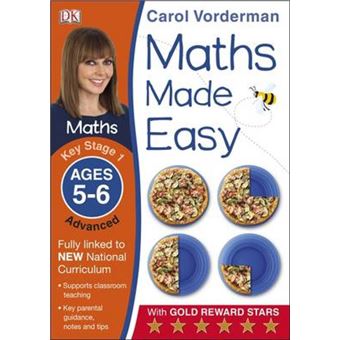 Maths Made Easy Advanced Ages 56 Key Stage 1 by Carol Vorderman Carol ...