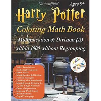 The Unofficial Harry Potter Coloring Math Book Multiplication and ...