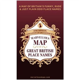 Marvellous Map of Great British Place Names Inconnu - broché - Inconnu ...
