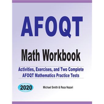 AFOQT Math Workbook Activities Exercises and Two Complete AFOQT ...