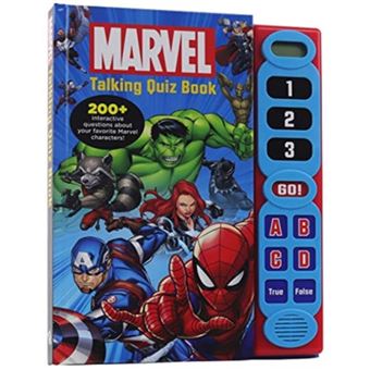 Marvel Talking Quiz Sound Book by PI Kids PI Kids - broché - PI Kids ...
